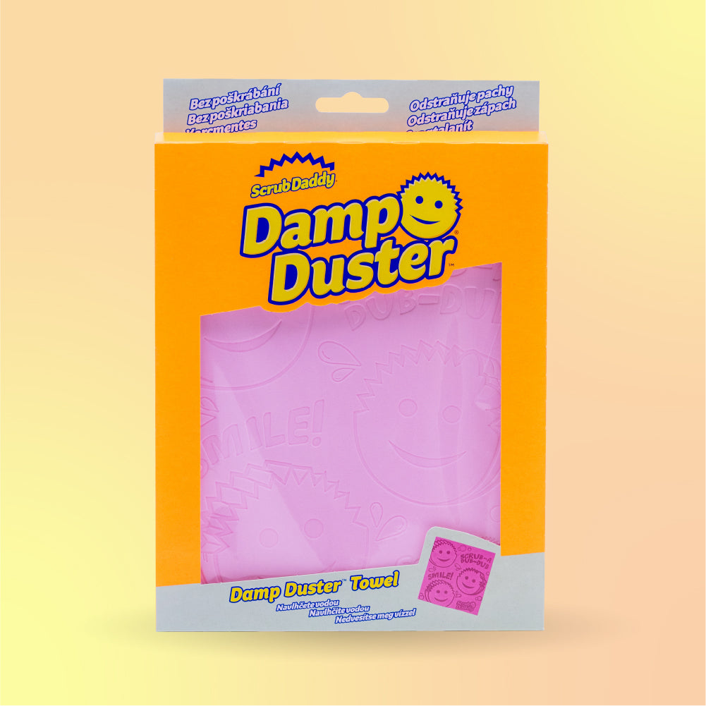 Damp Duster Towel pink (1 db) – Scrub Daddy | Magyarország