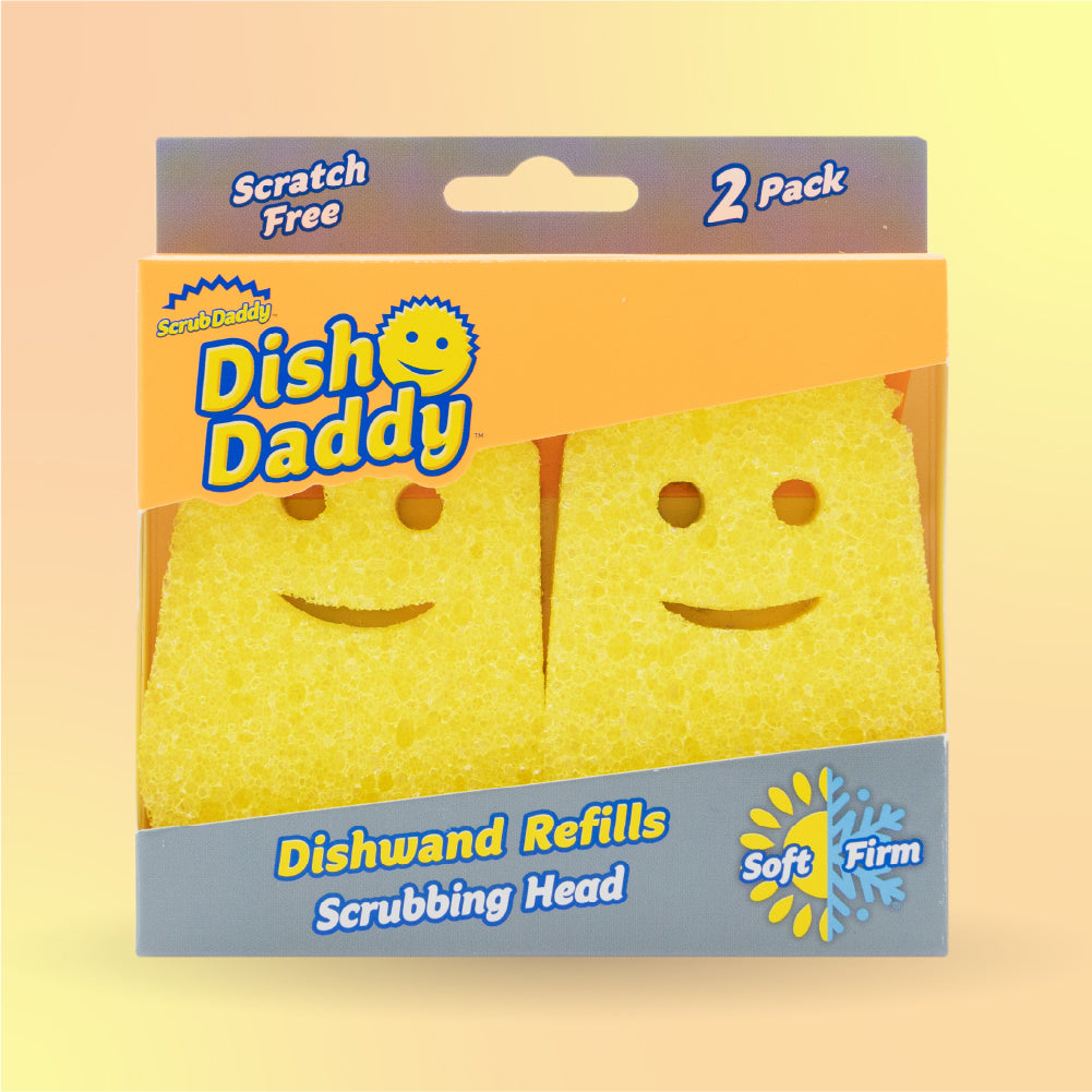 Dish Daddy® Cserefejek Sárga (2 db) – Scrub Daddy | Magyarország